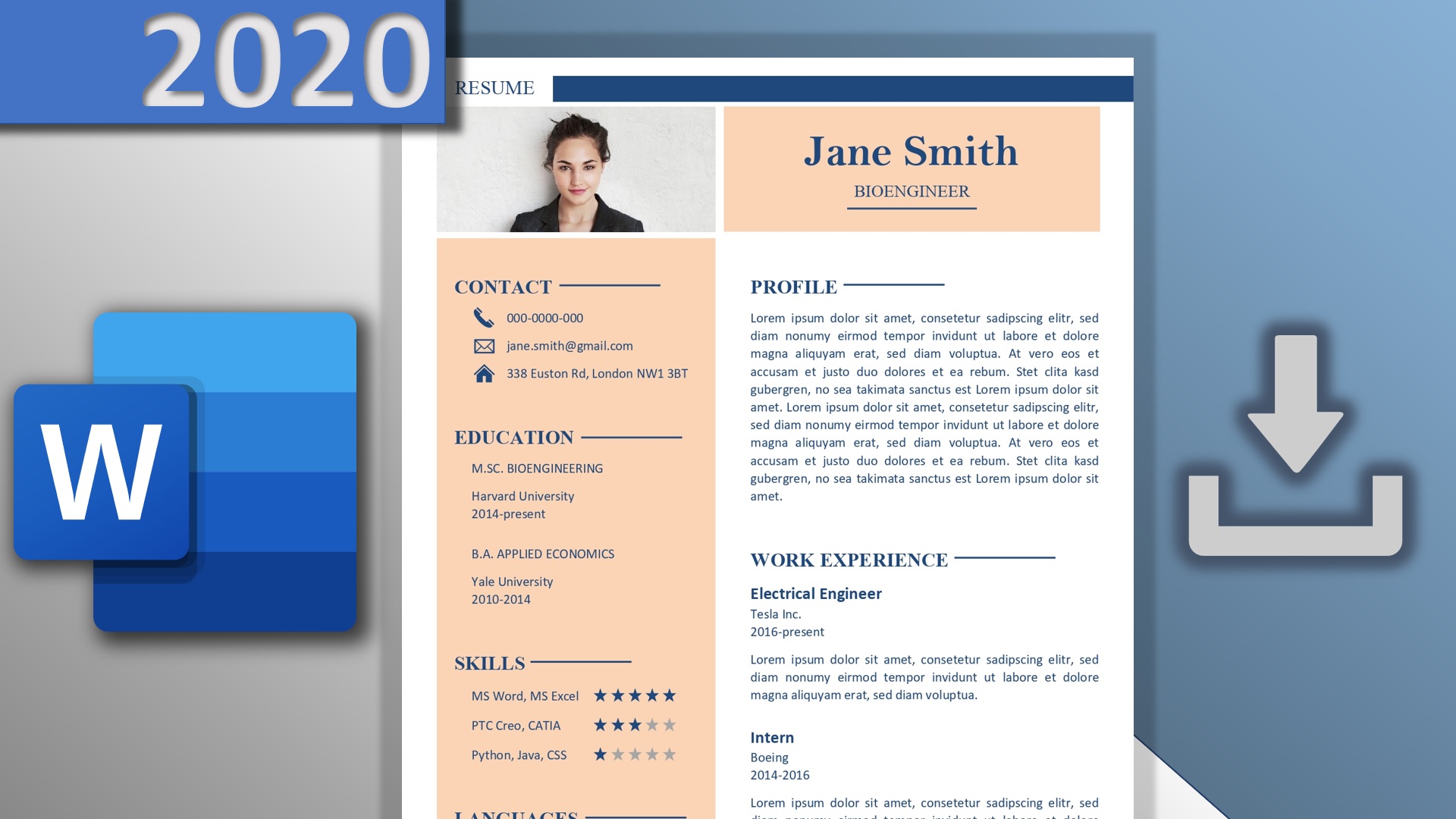 How To Create An ATS Friendly Resume Template In Word Leon Renner